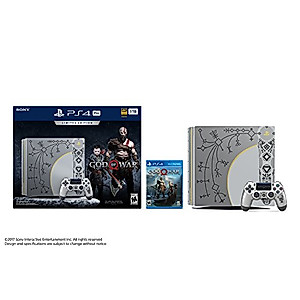 PlayStation 4 Pro 1TB Limited Edition Console - God of War Bundle [Discontinued]