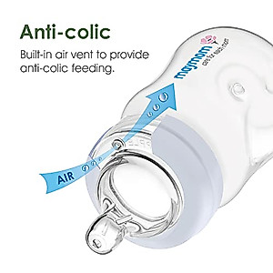 Maymom Silicone Nipple Slow Flow, 4pc; Compatible with Spectra/Motif Luna/Maymom Widemouth Bottles