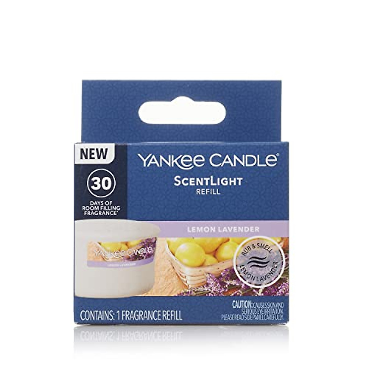 Yankee Candle Lemon Lavender ScentLight Refill 3-Pack, Purple