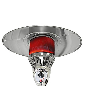 Dyna-Glo DGPH201BR Premium Hammered Bronze Outdoor Propane Patio Heater - 48,000 BTU