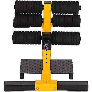 Goplus 3-in-1 Multifunctional Squat Machine Deep Sissy Squat & Leg Exercise Squat for Home Gym Fitness Equipment