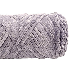 Velvet Chenille Yarn for Hand-Knitted Medium Thick Faux Wool Crochet Thread DIY Craft Scarf Sweater Knitting Supplies Yarn for Knitting Blankets