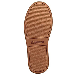 Juicy Couture Women's Koded Slip On Winter Boots Warm Winter Booties Cognac 7