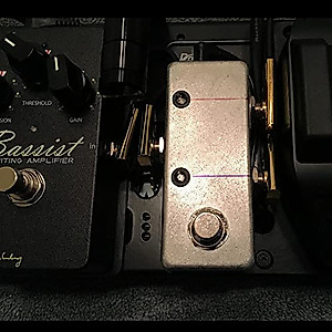 Gebildet 2pcs Momentary Soft Touch Foot Switch Normally Open SPST 2 PIN Stomp Box Push Button Footswitch for Guitar Effect Pedal