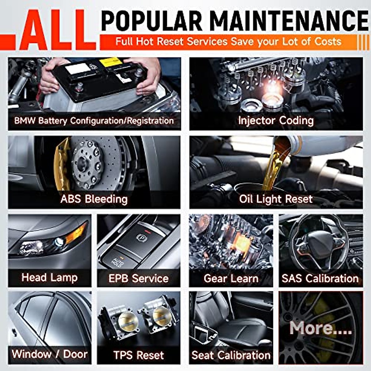 Full Diagnostic Tool fit for BMW FOXWELL NT710 OBD2 Scanner fit for BMW, Upgrade NT510 Elite Full System Diagnostic Scanner, All Reset BiDirectional Scan Tool Code Reader Battery Registrate ECU Coding