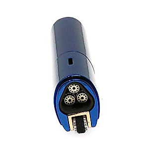 Scorch Torch Skyline Triple Jet Flame Torch Cigarette Cigar Lighter with Cigar Punch Cutter Tool (Blue)