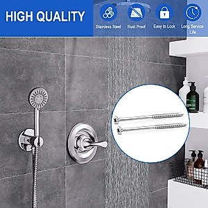 RP12630 Longer Escutcheon Trim Screws for Delta Faucet Escutcheon - Shower Escutcheon Screws for Valves Roughed-in Too Deep, Plumbing Replacement Parts for Delta Tub and Shower System (2 Pack)