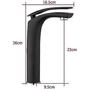 Kitchen Taps Kitchen Tap Kitchen Tap Black Brass Bathroom Basin Faucet Luxury Sink Mixer Taps Deck Mounted Hot and Cold Water Bath Sink Mixer Tap Faucets
