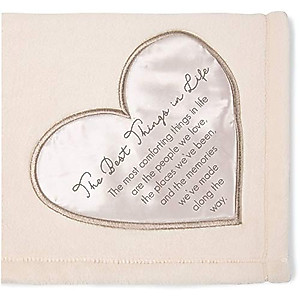 Pavilion Gift Company The Comfort Blanket 19510 The Best Things in Life Plush Throw Blanket