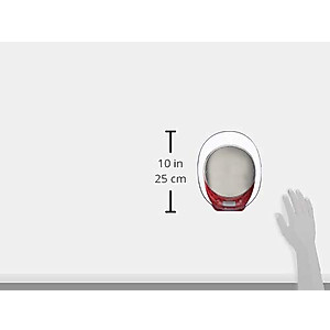 Etekcity Food Kitchen Scale, Digital Weight Grams and Oz for Cooking, Baking, Meal Prep, and Diet, 11lb/5kg, Red