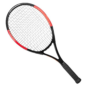 KEVENZ Tennis Racket with Carrying Bag, Professional Training Tennis Racquet for Women, Men and Adults, Lightweight and Shock Proof, Orange