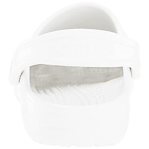 Crocs Unisex-Adult Classic Clogs (Best Sellers), White, 11 Men/13 Women