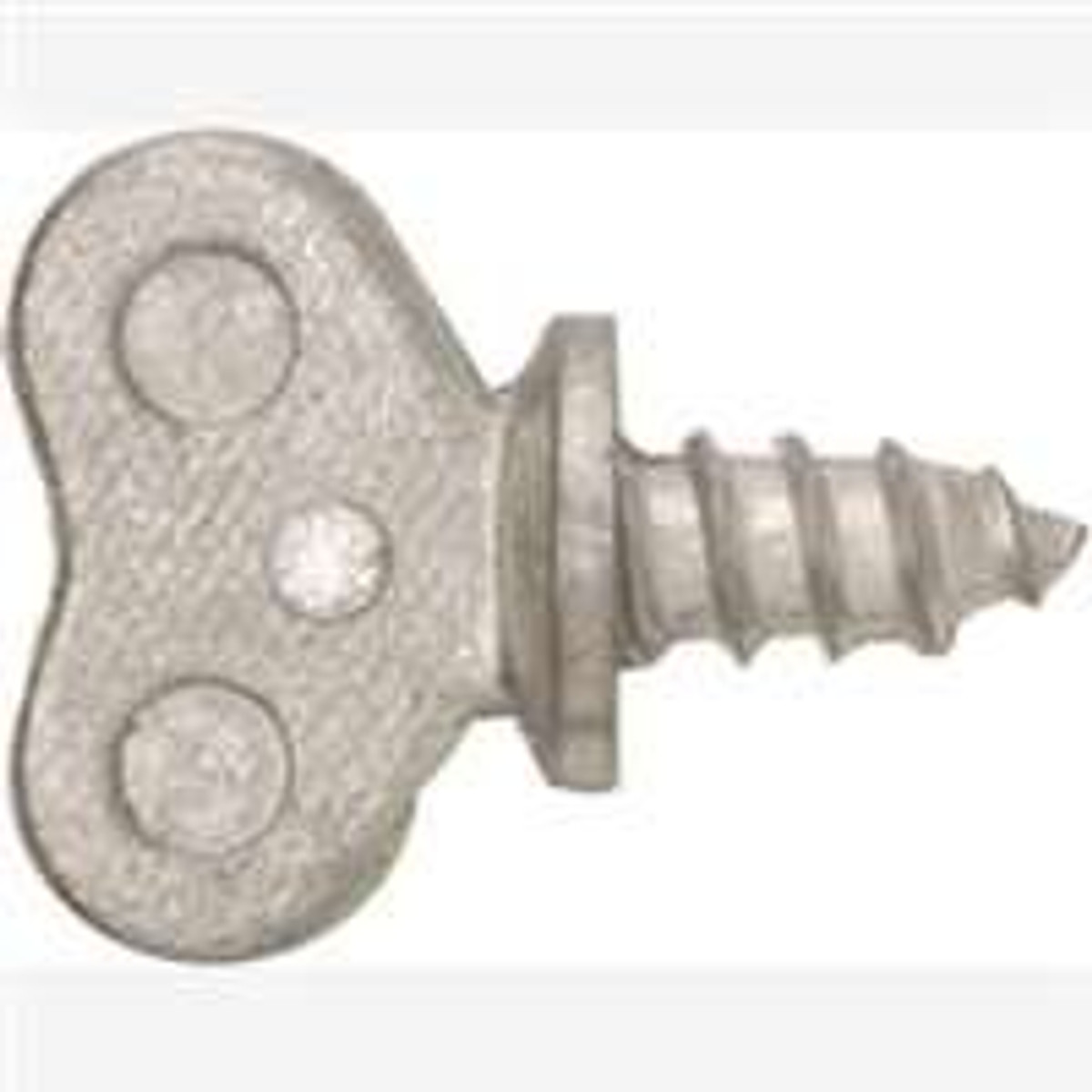 Dealer License Plate Thumb Screw, Screw size: 1/4" (#14) x 1/2", Screw length: 1-1/8", Qty: 100