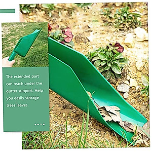 OATIPHO 2pcs Drain Cleaning Spoon Household Cleaning Tools Metal Pooper Scooper Home Tools Gutter Cleaning Tools Gutterwand Scoop Heat Tape for Roof and Gutters Gutter Leaf Cleaning Scoop