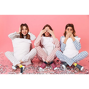 KONY Women’s 5 Pack Lightweight Cotton (86%) Novelty Low Cut Socks Cool Sneakers Ankle Socks Fun Gifts Idea Size 6-10