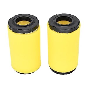 Firmusparts 2 PCS 793685 793569 Air Filter GY2155 MIU11511 Compatible With John Deere Lawn Mower Tractor LA125 LA115 D100 D110 D120 L100 E110 Compatible With Intek Series 20-21 HP