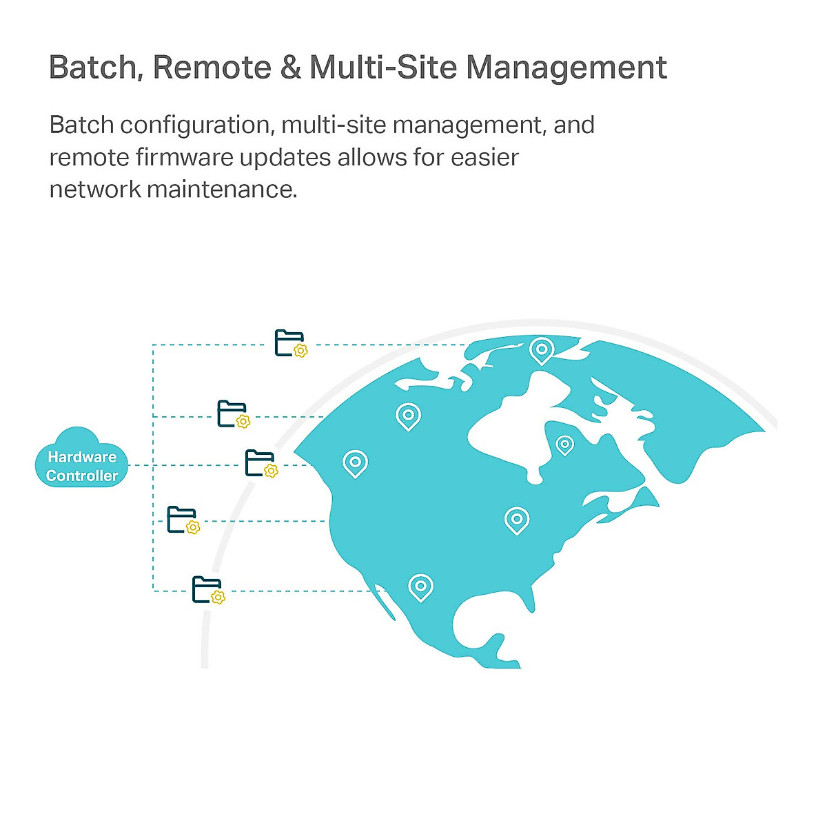 TP-Link Omada Hardware Controller | SDN Integrated | PoE Powered | Manage Up to 100 Devices | Easy & Intelligent Network Monitor & Maintenance | Cloud Access & Omada App (OC200)