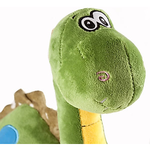 Hcdoujoy Big Large 44" Green Plush Dinosaur Toy, Cute Plush Stuffed Animal Dinosaur, Dinosaur Toy for Christmas Halloween Children's Day Boys Girls Babys Birthday Gifts Aged 3+