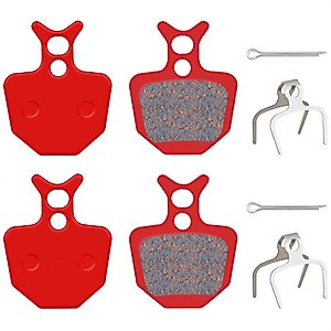 KIEVODE 2 Pairs of Disc Brake Pads for Formula The One FR, R0, R1, RX, R1R, Mega, C1, CR3, T1 Disc Brakes - Suitable for Mountain Bikes, Road Bicycles, and MTBs