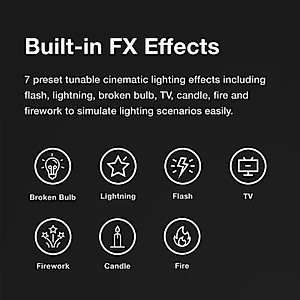 Godox ML60Bi Bi-Color 60W LED Video Light, 2800K-6500K Color Temperature, CRI 96+ TLCI 97+, 10100Lux@1m with Reflector, 7 FX Effects, Slient Mode, Multiple Control Methods,W/Cleaning Cloth