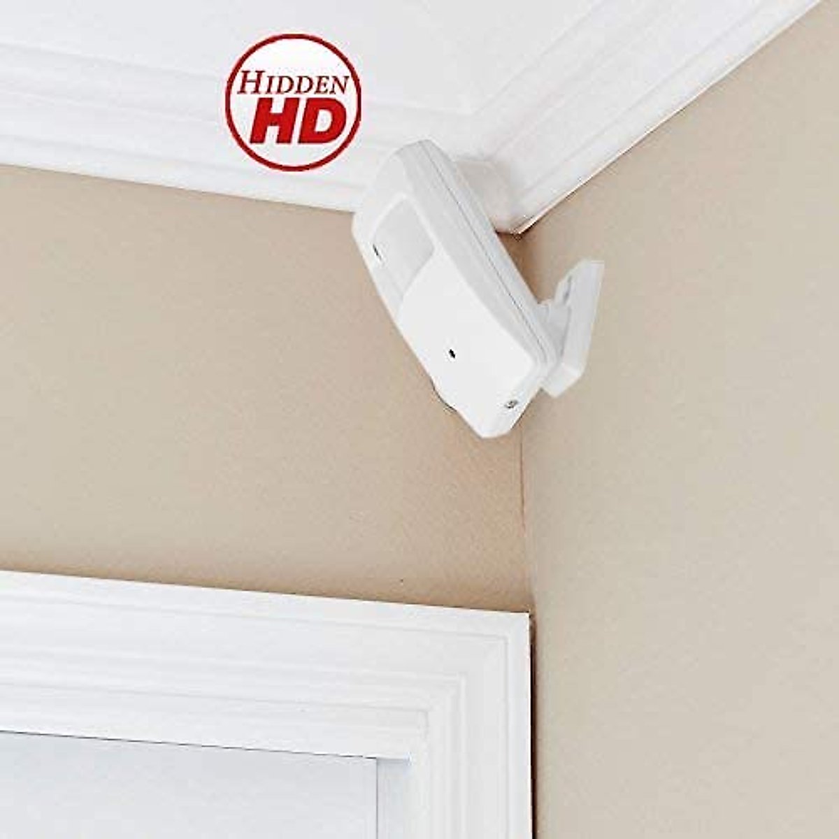 Evertech 1080p Hidden Nanny Covert PIR Security Camera with Night Vision, Day Night Motion Detector Style AHD TVI CVI Analog Camera Only Indoor Using