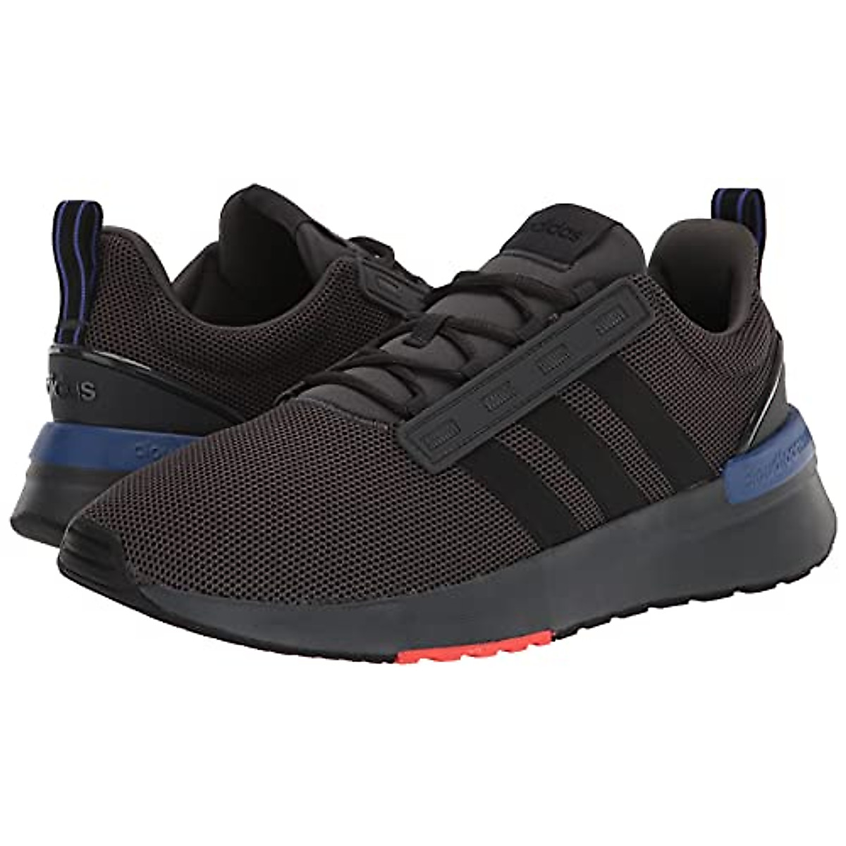 adidas Men's Racer TR21 Trail Running Shoe, Grey/Black/Sonic Ink, 10