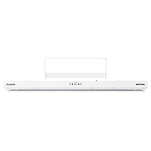 Alesis Recital – 88 Key Digital Piano Keyboard with Semi Weighted Keys, 2x20W Speakers, 5 Voices, Split, Layer and Lesson Mode, FX and Piano Lessons