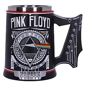 Nemesis Now B4888P9 Pink Floyd Darkside of The Moon Tour Tankard, Black, One Size