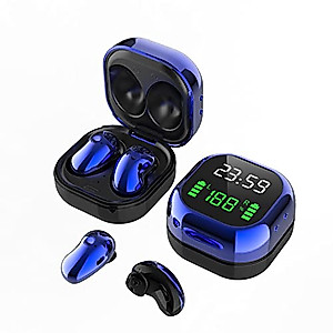 Ear Buds Wireless Bluetooth Earbuds, Bluetooth Headphones 30hrs Play Back Sport Earphones with Led Display in-Ear Buds, Wireless Headphones Built-in Microphone Premium Deep Bass for Sport