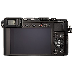 Panasonic Lumix DMC-LX100 Digital Camera, 12.8MP, 3.0-Inch Display, 24-75mm Leica DC Vario-Summilux f/1.7-2.8 Lens, 4K Ultra HD Video, HDMI/USB, Wi-Fi, NFC (Black) - International Version