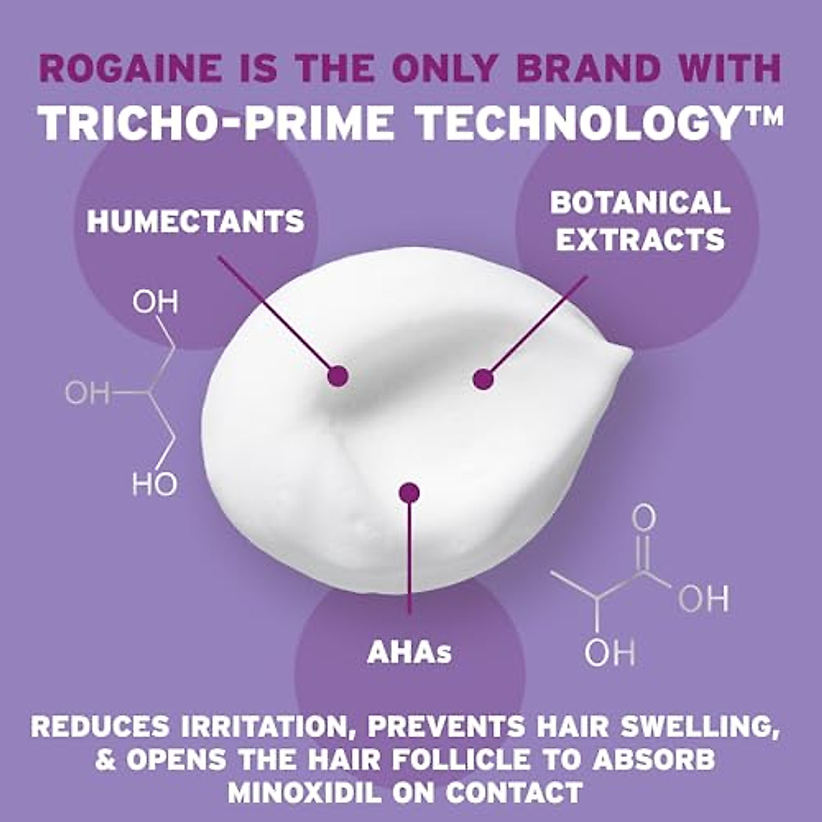 Rogaine 5% Minoxidil Foam, Topical Once-A-Day Hair Loss Treatment for Women to Regrow Fuller, Thicker Hair, Unscented, 2-Month Supply, 2.11 oz