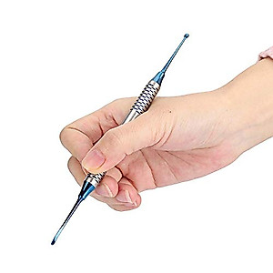 Dental Filling Spatula,6Pcs Professional Dental Composite Resin Filling Spatula Restoration Instrument Tool