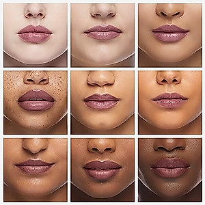 Lip Balm Lipstick, YACAISI Lip Stain Long Lasting Waterproof, Long Lasting Nutritious Lip Balm Lips Moisturizer Lipstick For Women (Black Rose)