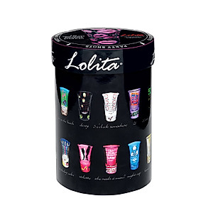 Lolita Hand Painted Shooter Glass, Black Cactus