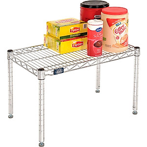 Nexel Chrome Wire Dunnage Rack, 24"W x 14"D x 14"H