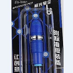 BinaryABC Spinning Pen ZG-5091 V.5.0 Non Slip Coated 22cm,1Pcs (Random Color)