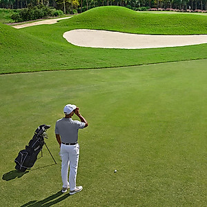 Garmin Approach Z82 Golf Range Finder with Slope - Golf Laser Rangefinder with Image Stabilization, GreenView, & 41K Courses - Bundle with PlayBetter Portable Charger & Microfiber Towel