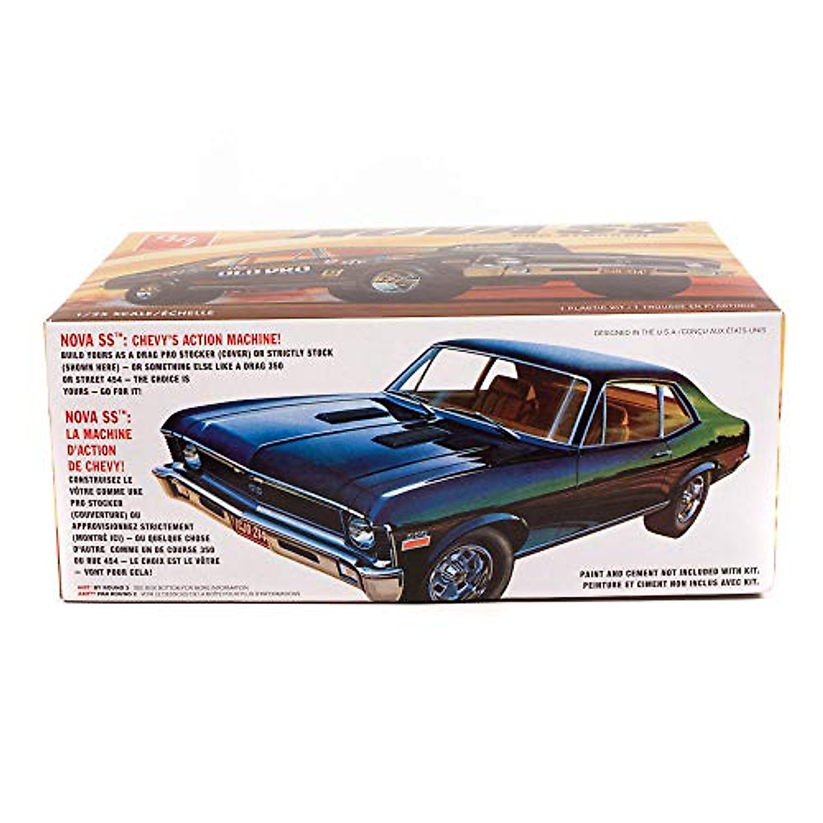 AMT 1972 Chevy Nova SS "Old Pro" 1:25 Scale Model Kit