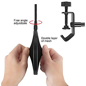 Earamble Studio Microphone Pop Filter Round Shape Mic Wind Mask Shield Screen