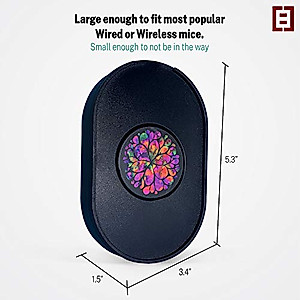 TECH8 USA Mouse Mover Jiggler, No Software, Random Movement, Patented, Designed, Engineered, Packaged in USA - Lava