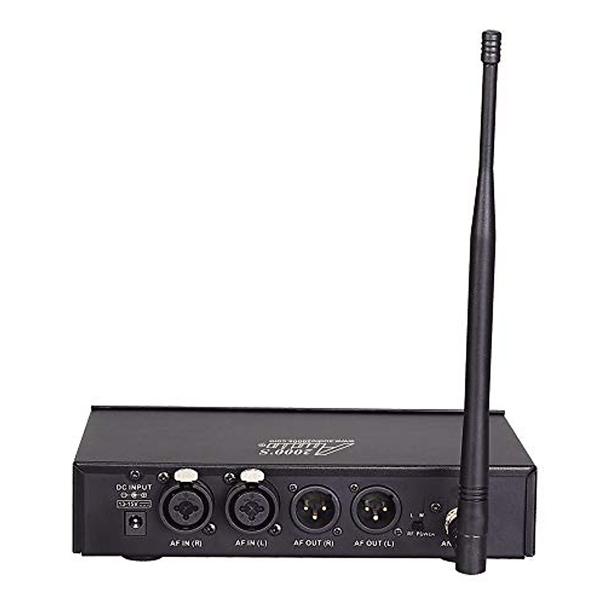 Audio2000'S AWM6309U UHF 100 Selectable Frequency Wireless in-Ear Monitor System with Two Wireless Receivers and a PVC Carrying Case