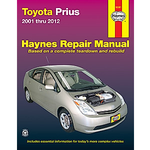 Toyota Prius (2001-2012) Haynes Repair Manual (USA) (Paperback)