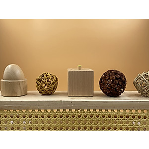 Leticia's Corner Set of Wooden Pincer Grasp and Egg Cup Puzzles, Pincer Puzzles, First Puzzles, Montessori Toys for 6 Months+, Fine Motor Skills Learning