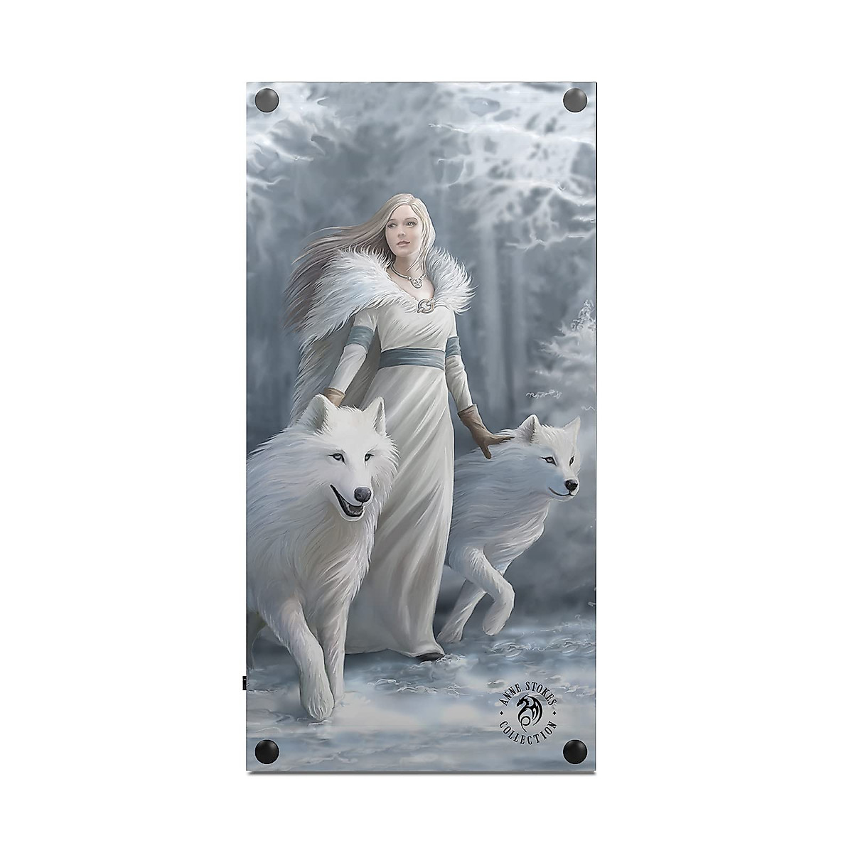 Head Case Designs Officially Licensed Anne Stokes Winter Guardians Art Mix Matte Vinyl Sticker Gaming Skin Case Cover Compatible with Xbox Series X Console and Controller Bundle