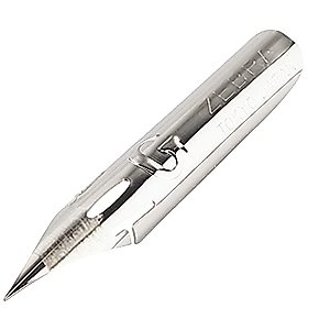 Zebra Comic G Model Chrome Pen Nib, 10 Nibs (1 Pack) (PG-6B-C-K)