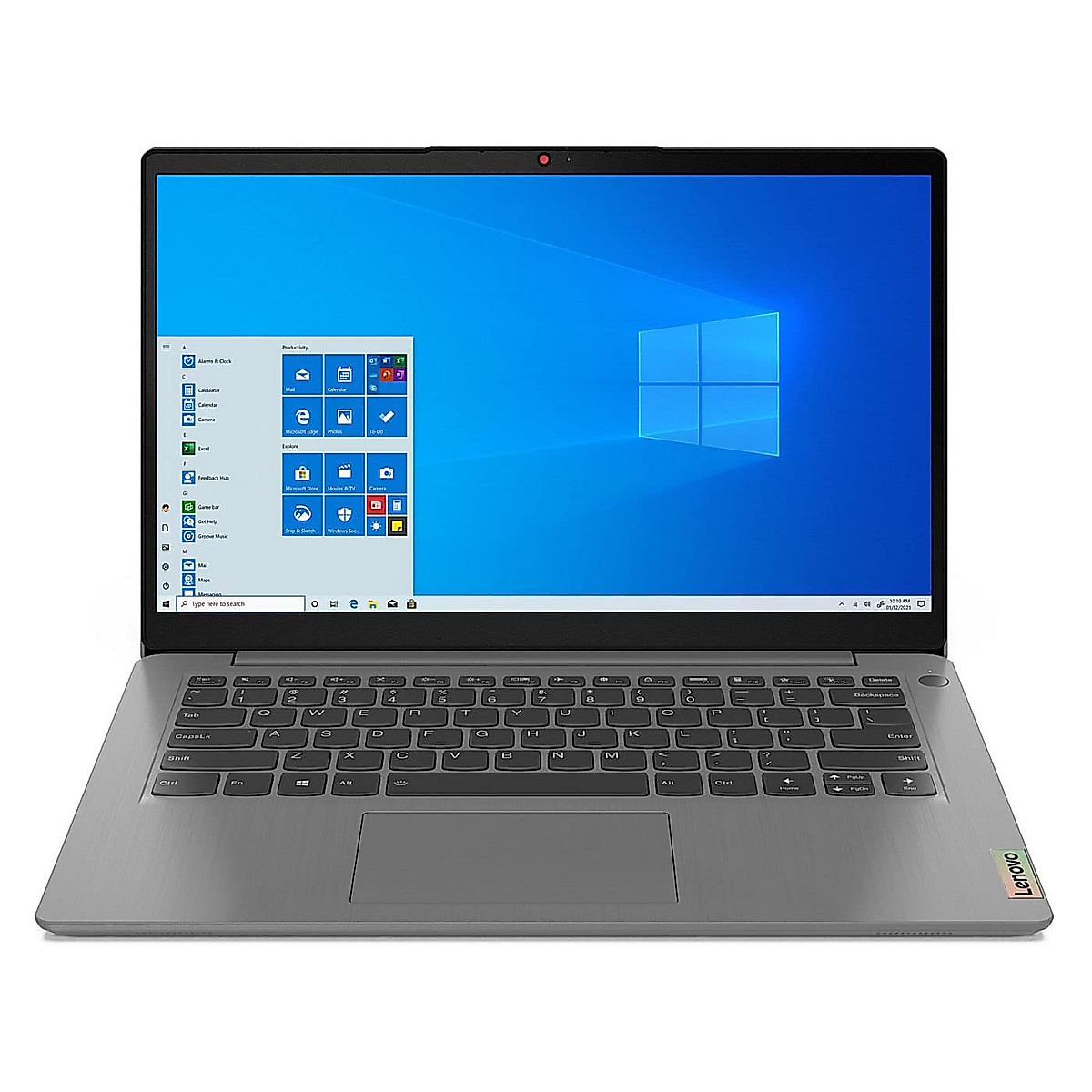 Lenovo IdeaPad 3 82H7 2022-14" FHD Intel Iris Xe Graphics - Intel Core i7-1165G7 4 Cores - 20GB DDR4 1TB NVMe SSD - Fingerprint Reader Wi-Fi 6 Bluetooth 5.1 - Win10 Pro TLG 32GB USB - Arctic Grey