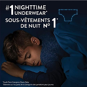 GoodNites Bedwetting Underwear for Boys, Xs, 44 Ct, Size 3-Boy, 44 Count