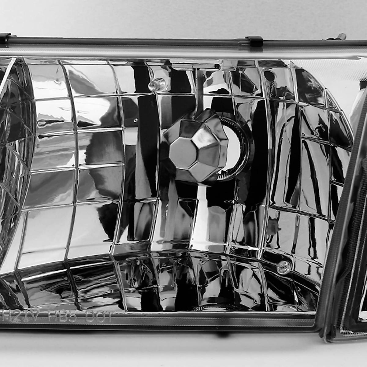 AKKON - For Ford Crown Victoria Clear Replacement Headlights W/Corner Lamps 4pc Left + Right Pair Set