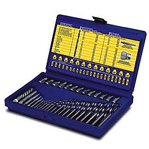 Irwin Hanson 35-pc Screw Extractor Drill Bit Set