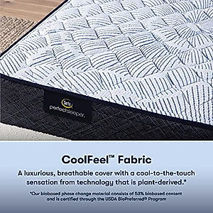 Serta Perfect Sleeper Enhanced 12" Twin Mattress - Firm, Cooling Gel Memory Foam, Pocket Innersprings for Motion Isolation, Edge Support, CertiPUR-US Certified - Nurture Night